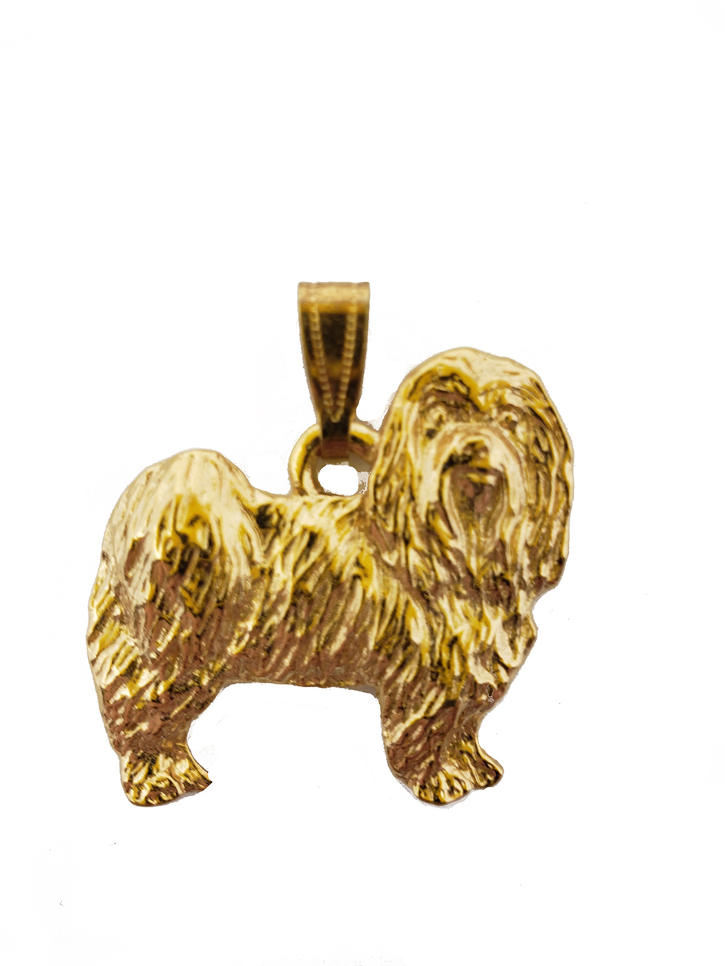 Maltese 24K Gold Plated Pendant, Pendants | Animalden.com