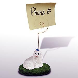 Maltese Note Holders & Maltese Memo Holders at Animal Den