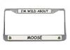 Moose License Plate Frame, License Plate Frames, Moose Gifts ...