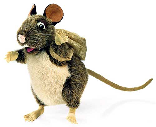 Mouse Puppet Adventurer|Animalden.com