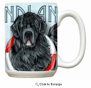 Newfoundland Coffee Mug & Cups, Newfoundland Gifts | Animalden.com