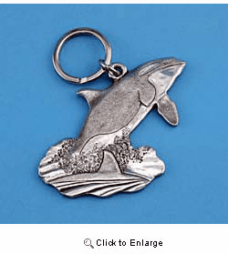 Orca Whale Keychain