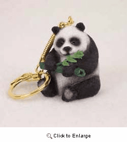 Panda Bear Keychain, Key Chain, Panda Bear Gifts | Animalden.com