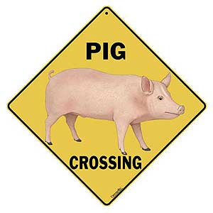 Pig Sign