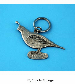 Quail Keychain, Key Chain, Quail Gifts | Animalden.com