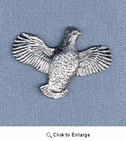 Quail Pin & Quail Gifts | Animalden.com