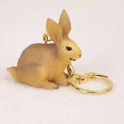 Rabbit Keychain - Animalden.com
