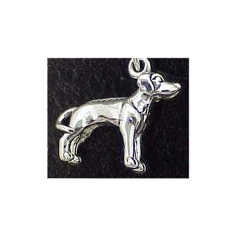 Rhodesian Ridgeback Sterling Silver Charm - Animalden.com