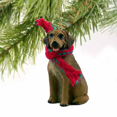 Rhodesian Ridgeback Tiny One Christmas Ornament | Animalden.com