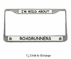 Roadrunner License Plate Frame, License Plate Frames, Roadrunner Gifts ...