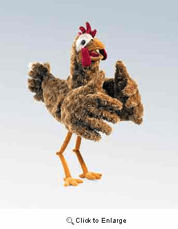 Rooster Puppet