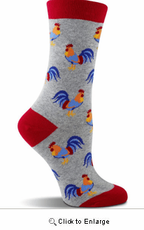 Rooster Socks, Sock, Rooster Gifts | Animalden.com