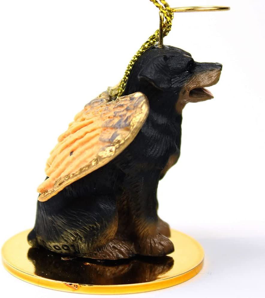Rottweiler Christmas Ornament Angel - Animal Den