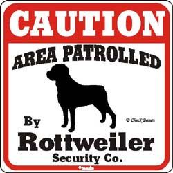 Rottweiler Signs including Welcome, Caution, Crossing & More
