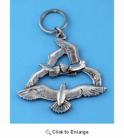 Seagull Keychain, Key Chain, Seagull Gifts | Animalden.com