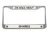 Shark License Plate Frame, License Plate Frames, Shark Gifts ...