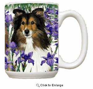Shetland Sheepdog Coffee Mug & Cups, Shetland Sheepdog Gifts ...