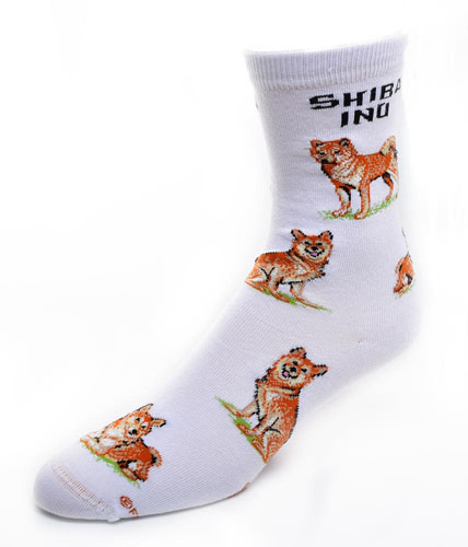 Shiba Inu Socks | Poses 2, Sock | Animalden.com