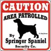 Springer Spaniel Caution Sign & Gifts - Animalden.com
