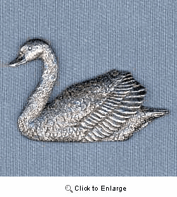 Swan Pin & Swan Gifts | Animalden.com
