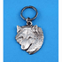 Pewter Wolf Keychain - Animalden.com