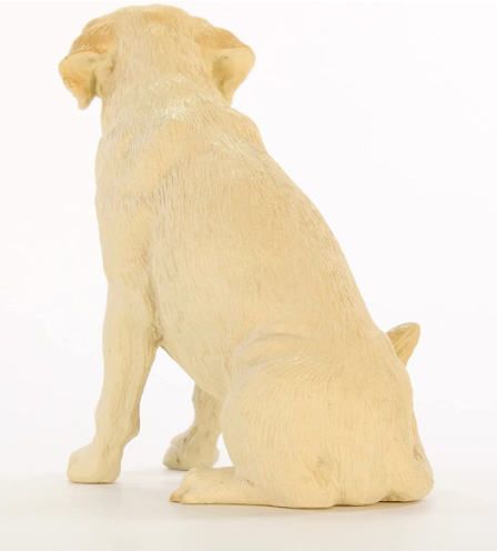 Yellow Lab Figurine, Figurines, Yellow Lab Gifts | Animalden.com