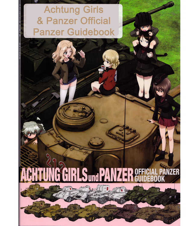 Achtung Girls und Panzer Art Book - Anime Books