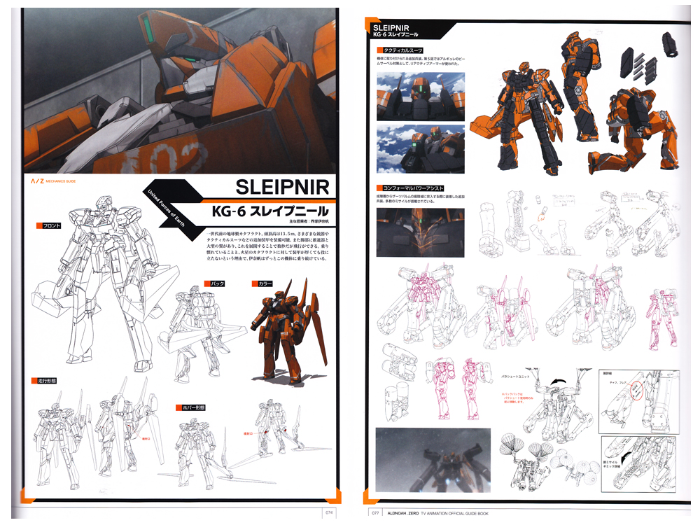 Aldnoah.Zero TV Animation Official Visual Guide Book Vol. 1 - Anime Books