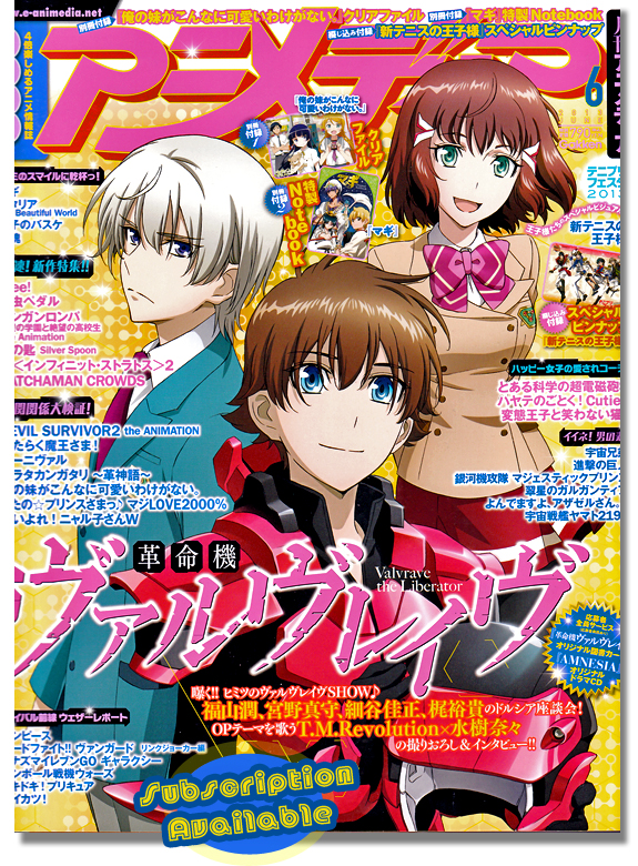 Animedia Magazine Jun. 2013 - Anime Books