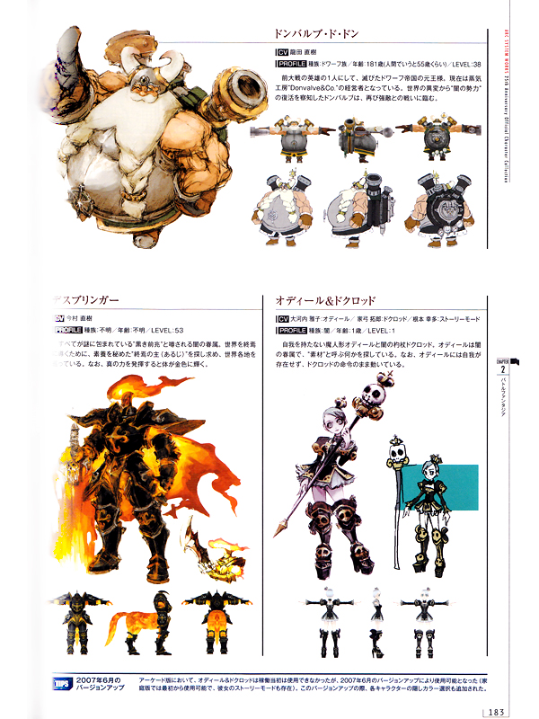 ARC System Works 25th Anniversary Official Character Collection Art ...