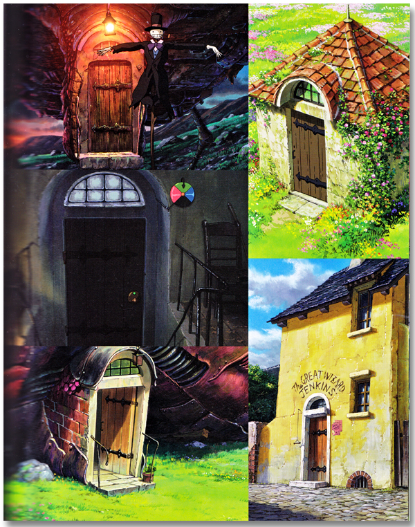 Architectural Buildings from Studio Ghibli's Movies Official Background ...
