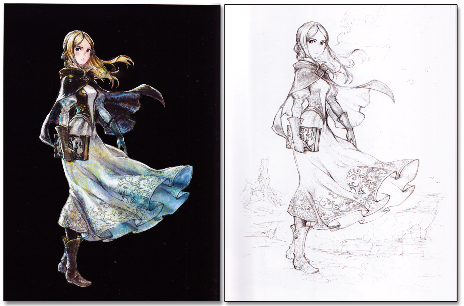Art of Bravely 201X - 2021 - Bravely Default II Design Works Official ...