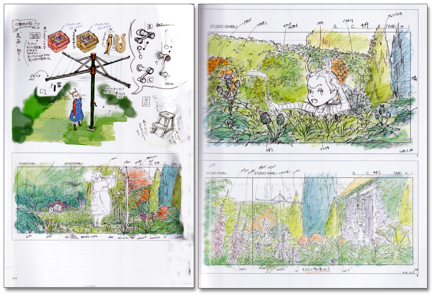 Art of Earwig and the Witch Official Art Book - Anime Books