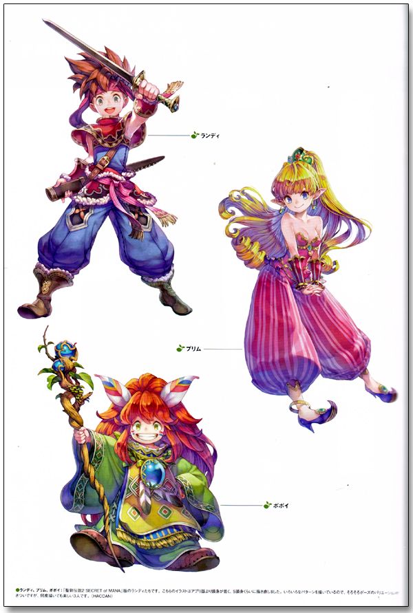 Art of Mana 25th Anniversary Art Book - Anime Books