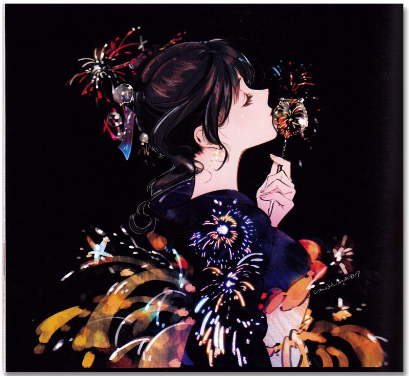 Art of Senbon Umishima Art Book - Anime Books