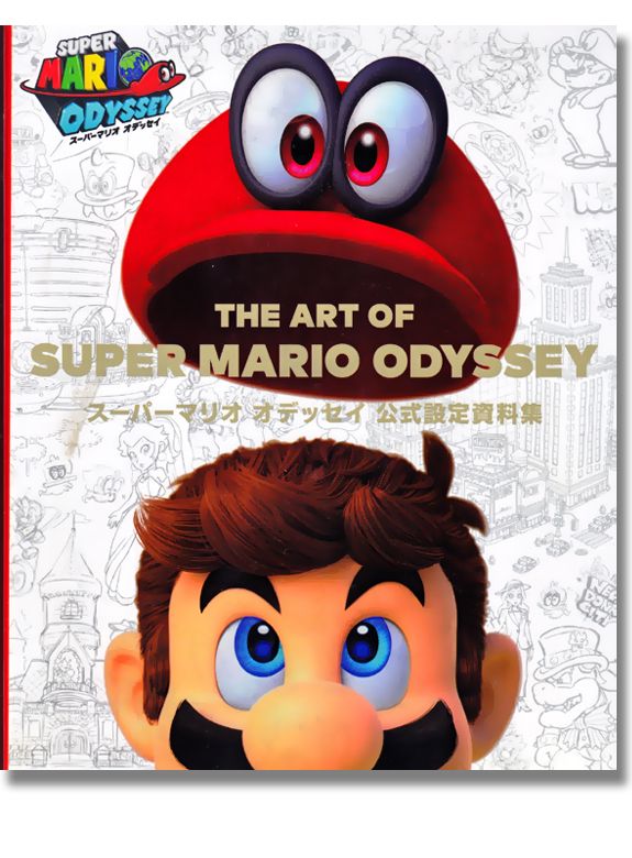 Art of Super Mario Odyssey Official Setting Materials Art Book - Anime ...