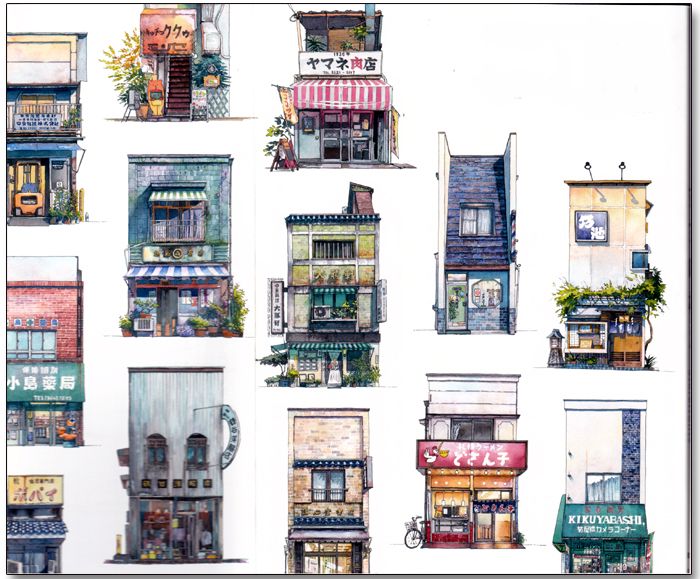 Artworks of Mateusz Urbanowicz - Tokyo Storefront Reference Art Book ...