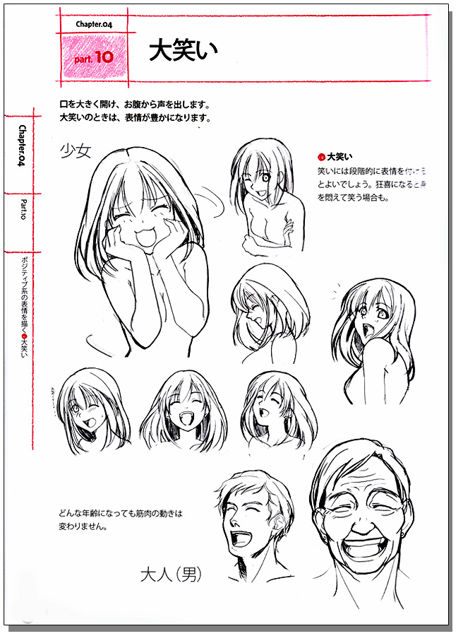 Basic Character Sketches Vol. 7 - Facial Expressions Reference Book ...
