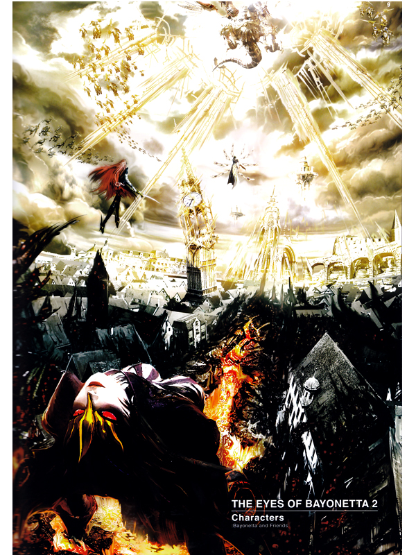 Bayonetta 2 Official Art Book - The Eyes of Bayonetta 2 - Anime Books