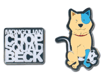 Beck: Icon & Beck Dog Pin Set - Anime Books