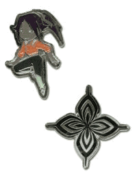Bleach: Pins - Yoruichi & Butterfly Icon (Set of 2) - Anime Books