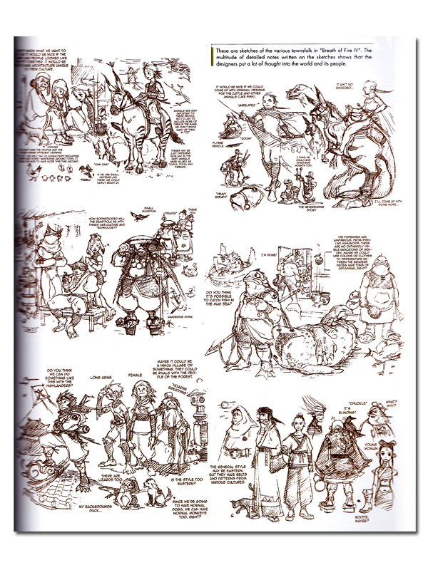 Breath of Fire Official Complete Works Art Book (US Version) - Anime Books