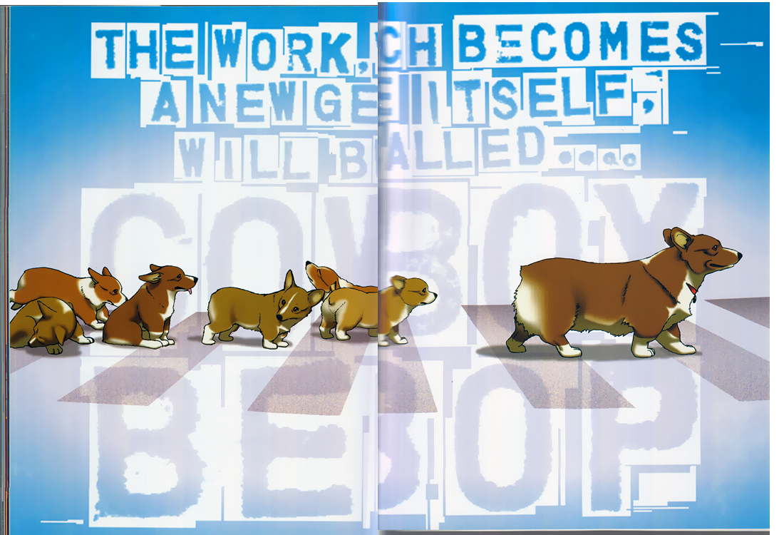 Cowboy Bebop "The Jazz Messengers" Visual Art Book - Anime Books