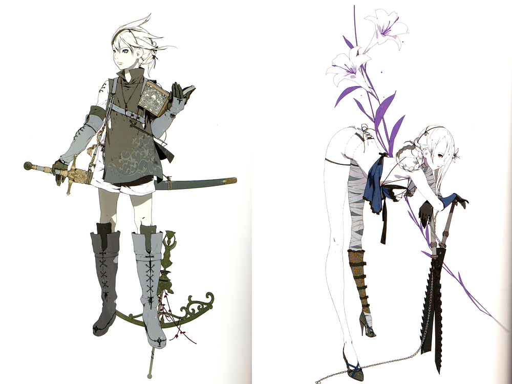 D.K. Art Works - flower Art Book - Anime Books