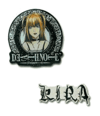 Death Note: Pins - Misa & Kira (Set of 2) - Anime Books