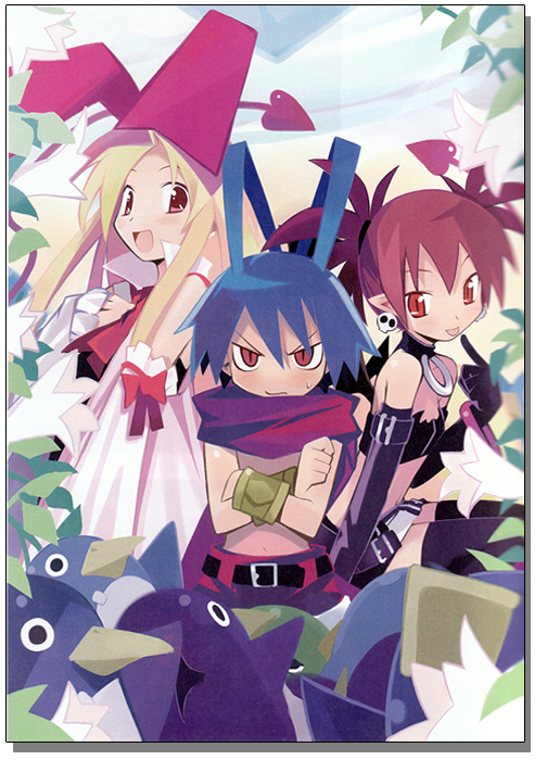 Disgaea Official Illustrations Collection Art Book