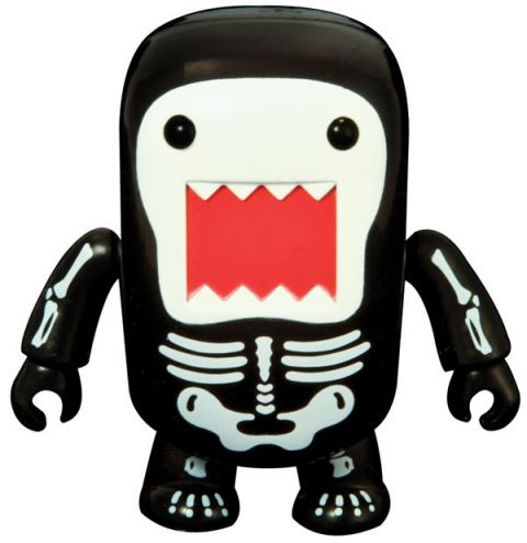 Domo: 7'' Flocked Vinyl Figure - Skeleton Domo - Anime Books