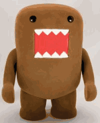 Domo Kun: Classic Brown 8" Flocked Figure Limited Edition - Anime Books