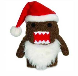 Domo Kun: Santa Domo-Kun 6" Christmas Plush - Anime Books