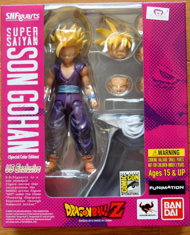 Dragon Ball Kai: Super Saiyan Gohan S.H. Figuarts Action Figure (SDCC ...